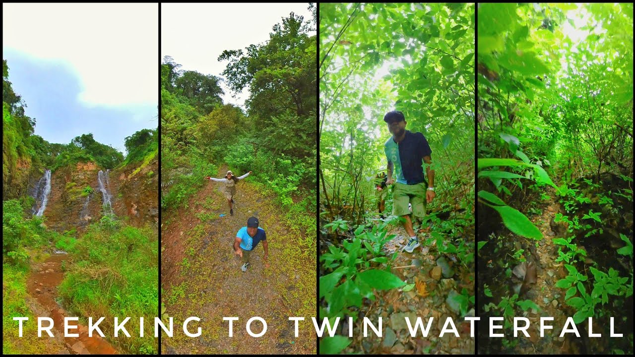 Trekking to Twin Waterfall | Borim - Goa | #insta360 - YouTube