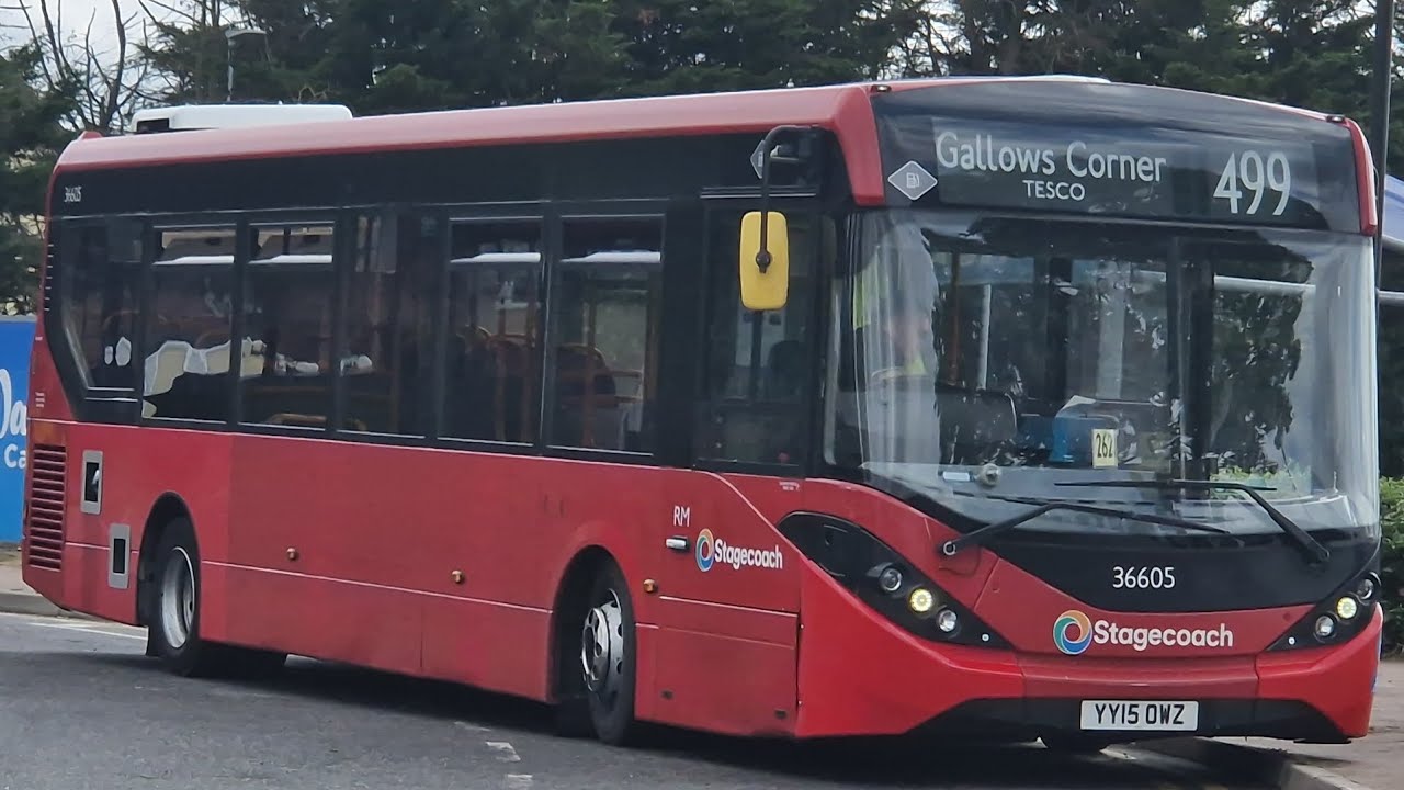 Stagecoach London 36605 YY15OWZ Bus Route 499 | ADL Enviro 200MMC Voith ...