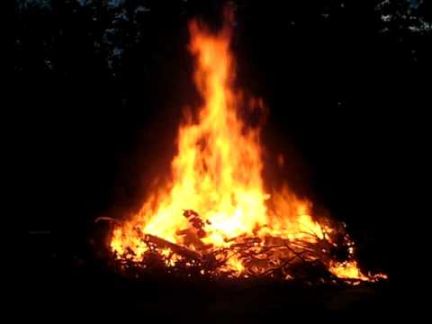big ass fire go BOOM - YouTube