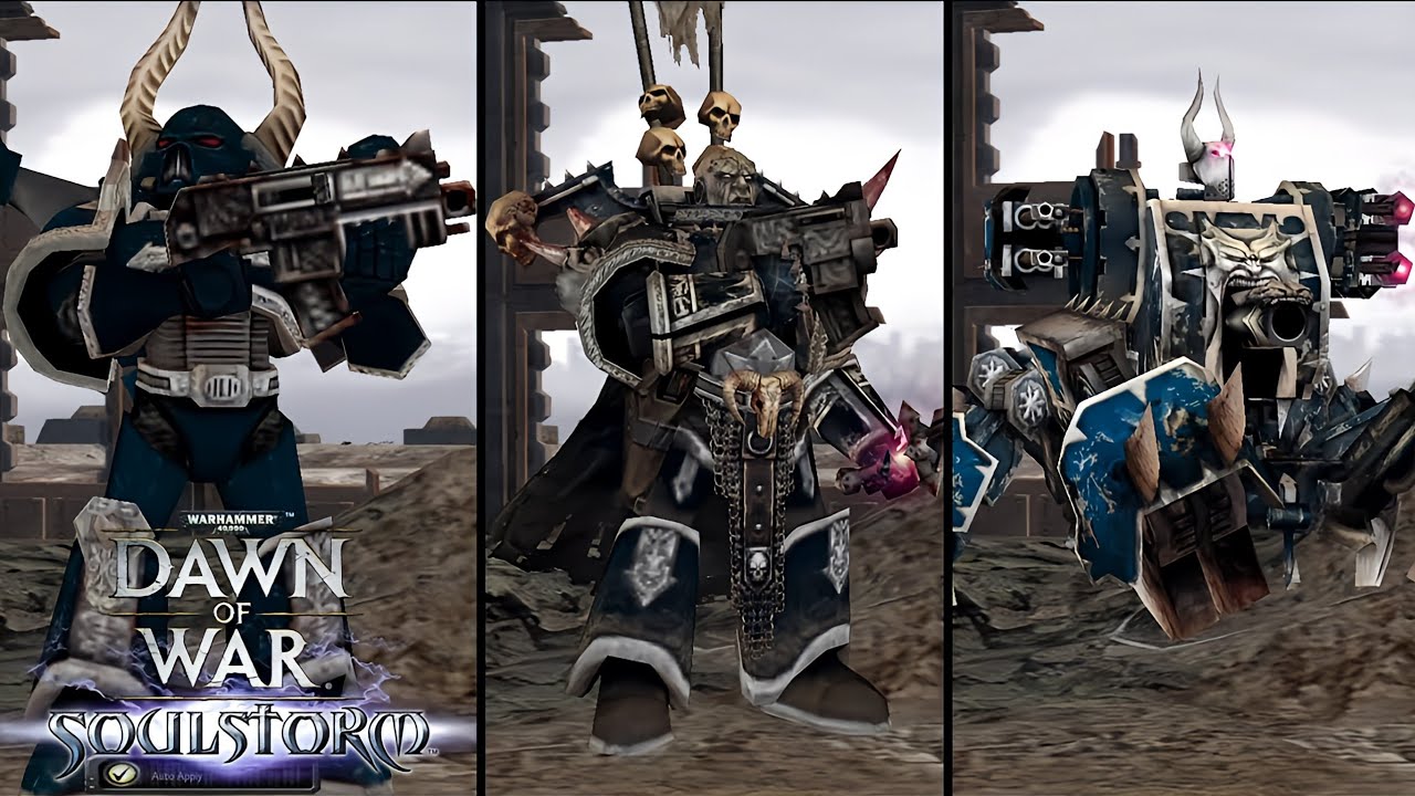 Dawn of War: Soulstorm - CHAOS Showcase | Warhammer 40k [HD] - YouTube