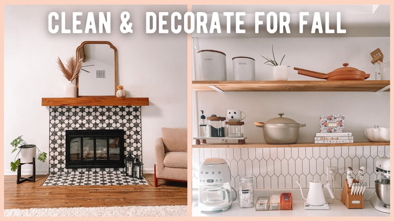 Simple Fall Decor 2022 | Fall Clean and Decorate With Me | Fall ...