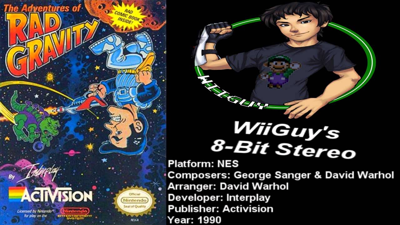 The Adventures of Rad Gravity (NES) Soundtrack - 8BitStereo - YouTube