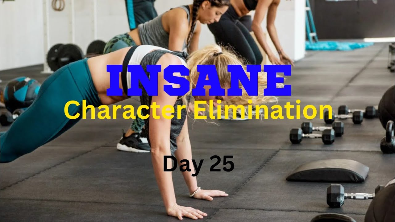 Insane Character Elimination 25 Burpee Blitz - YouTube
