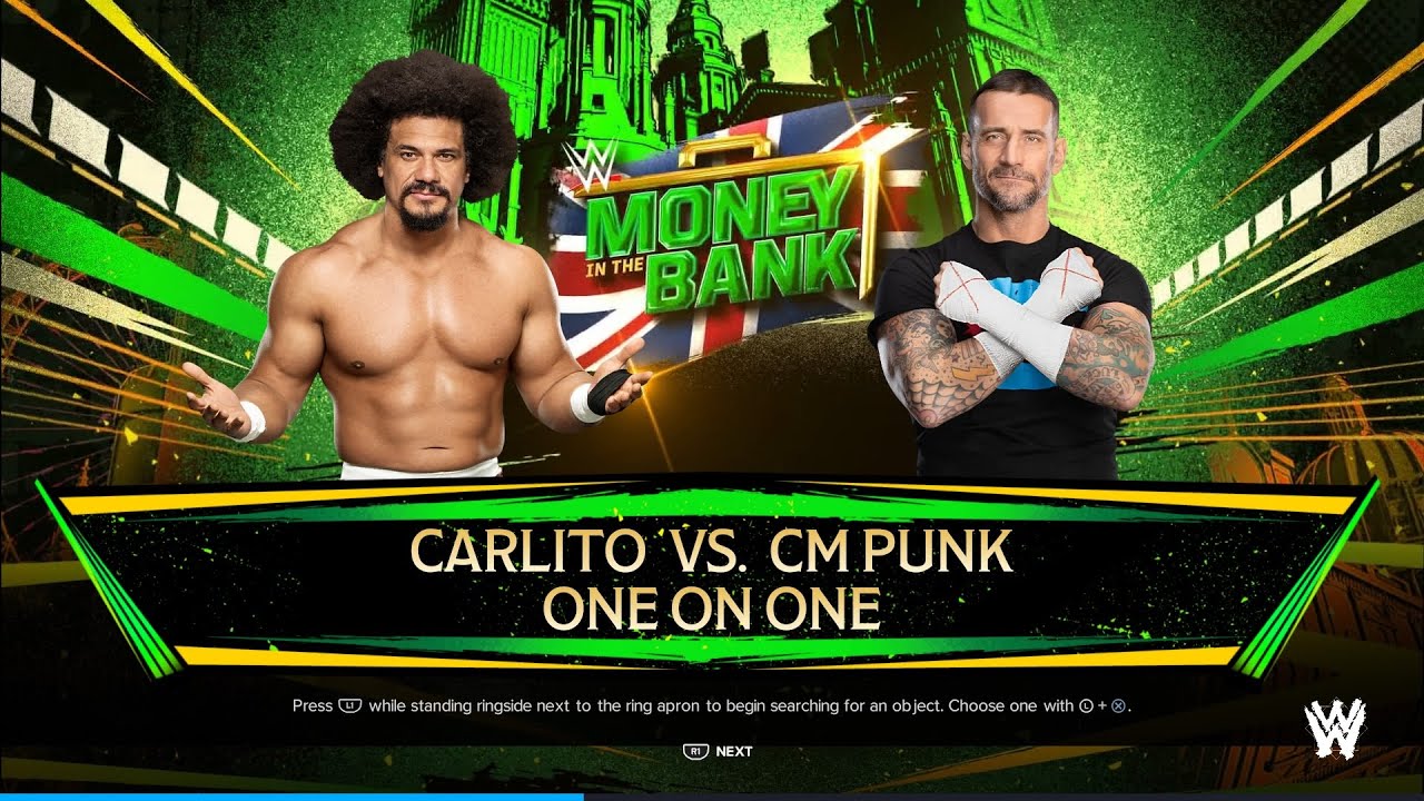 CM Punk & Carlito: Money in the Bank wwe2024 Flashback! - YouTube