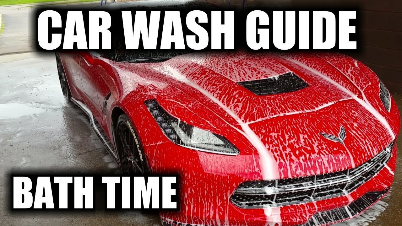 How I Wash My Supercharged C7 Corvette At Home | Easy Quick Method ...