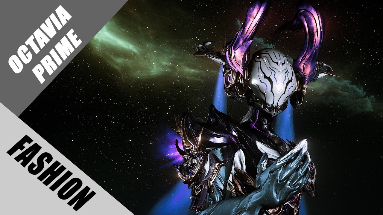 Warframe | Fashion Frame | Octavia Prime : Stellar Rhapsody - YouTube