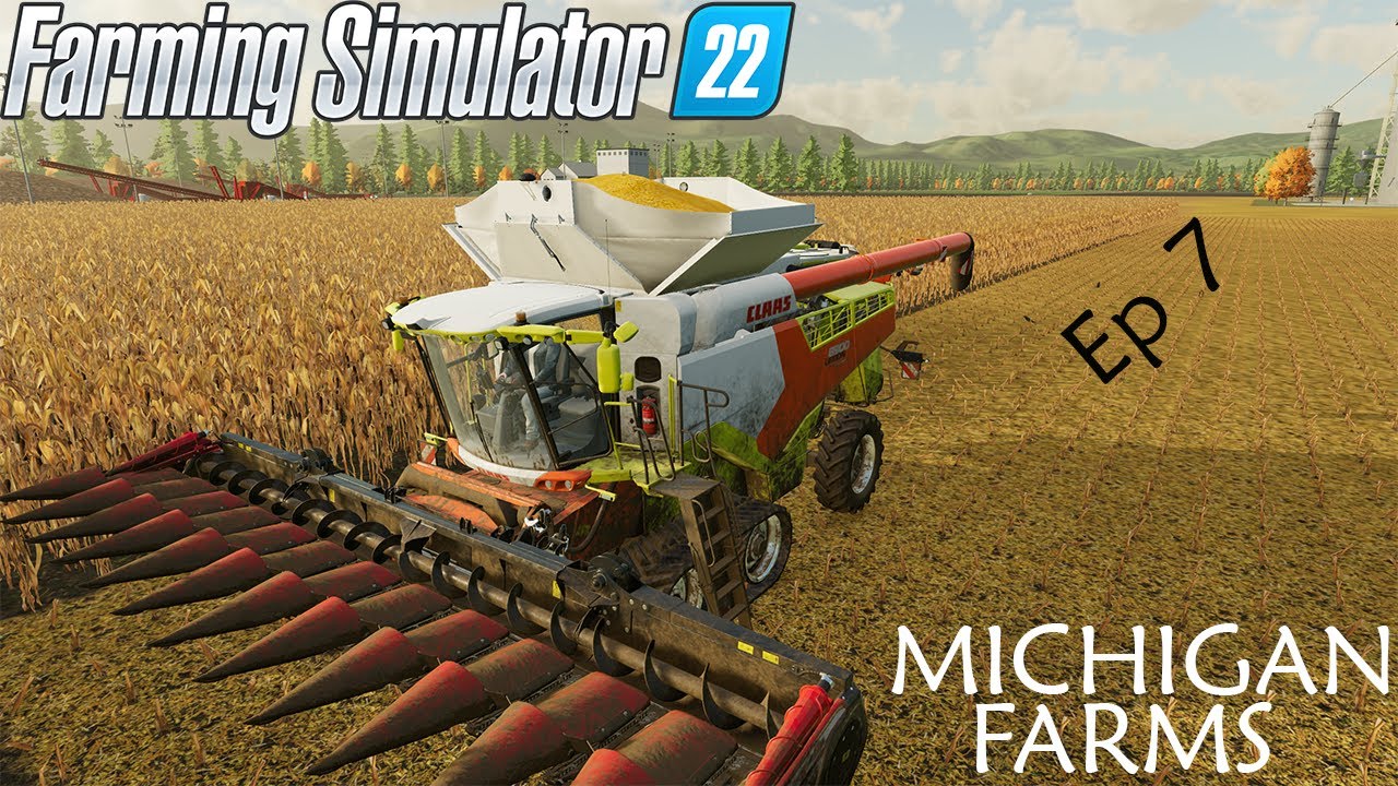 farming Simulator 22 fs22 timelapse michigan Farms Ep #7 fs22 Mods ...