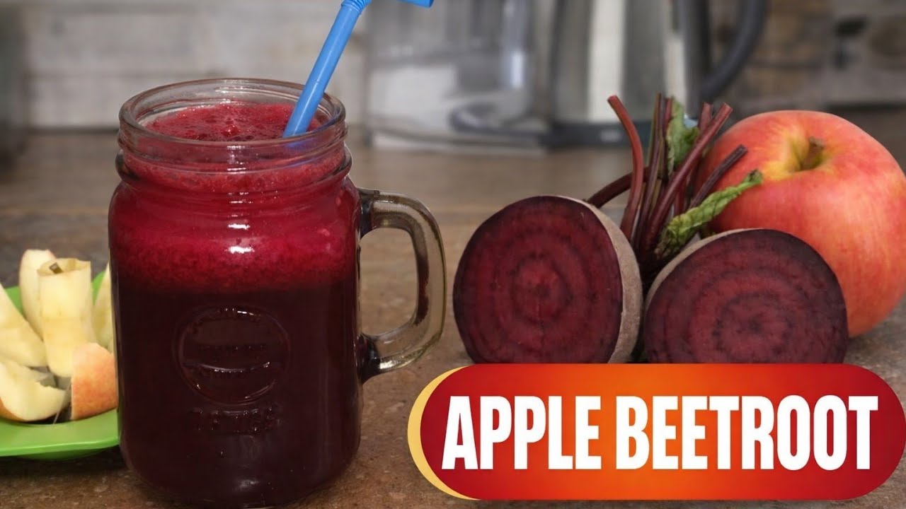 How to Make Beetroot Apple Juice | Super Healthy Beet Apple Juice ...