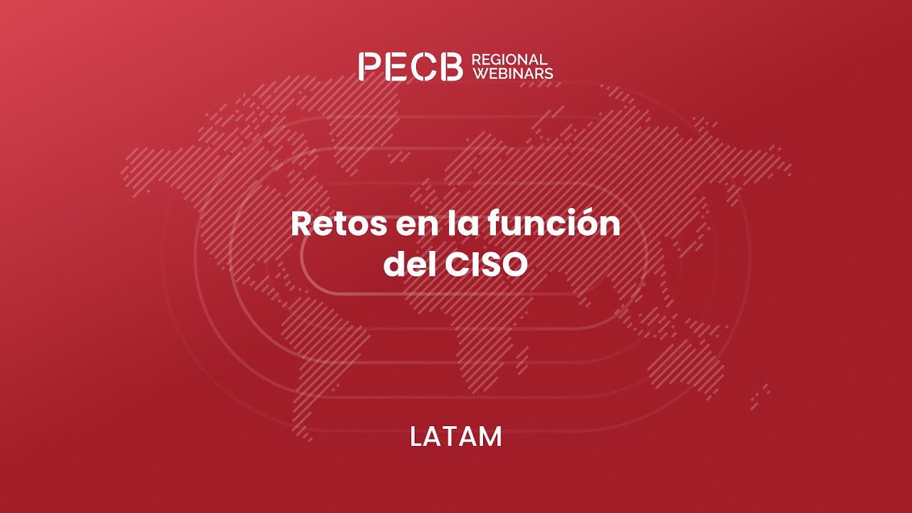 Retos en la función del CISO - YouTube
