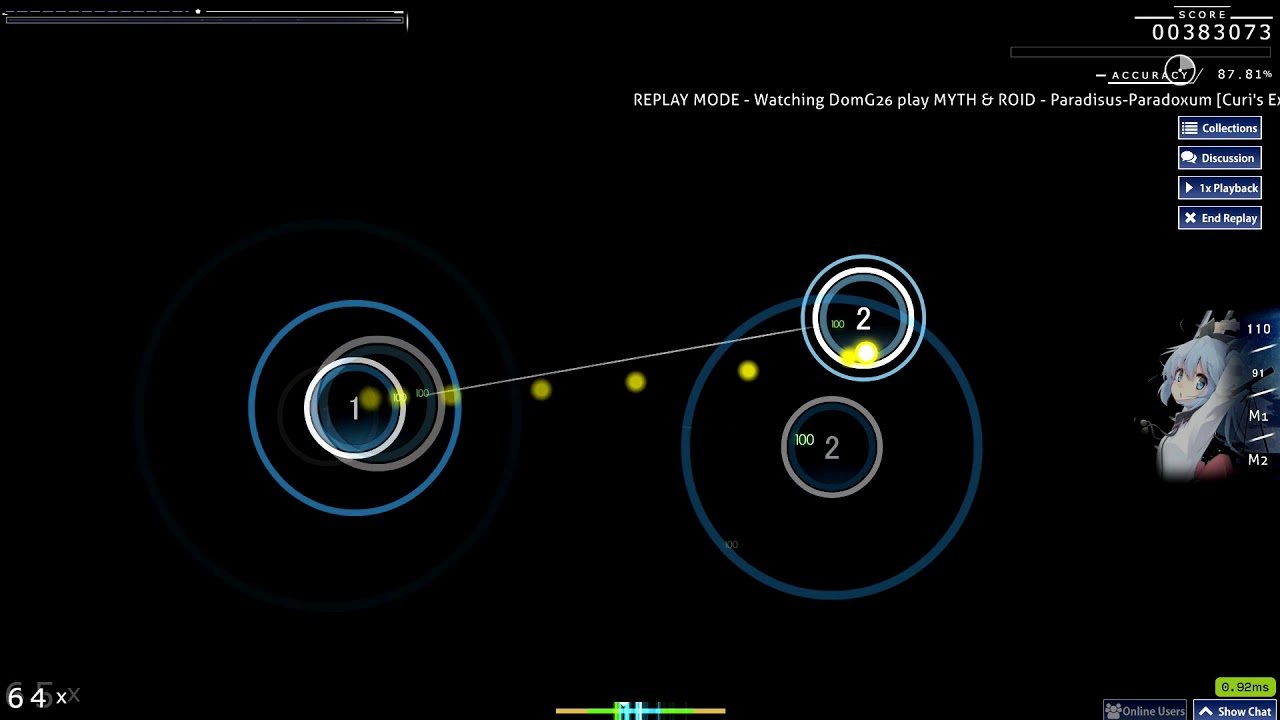 Osu - A Little Bit of GOD MODE Sightreading - YouTube