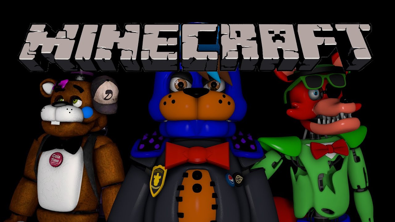 [SFM FNaF] Blurt Team in Minecraft Part 1 - YouTube