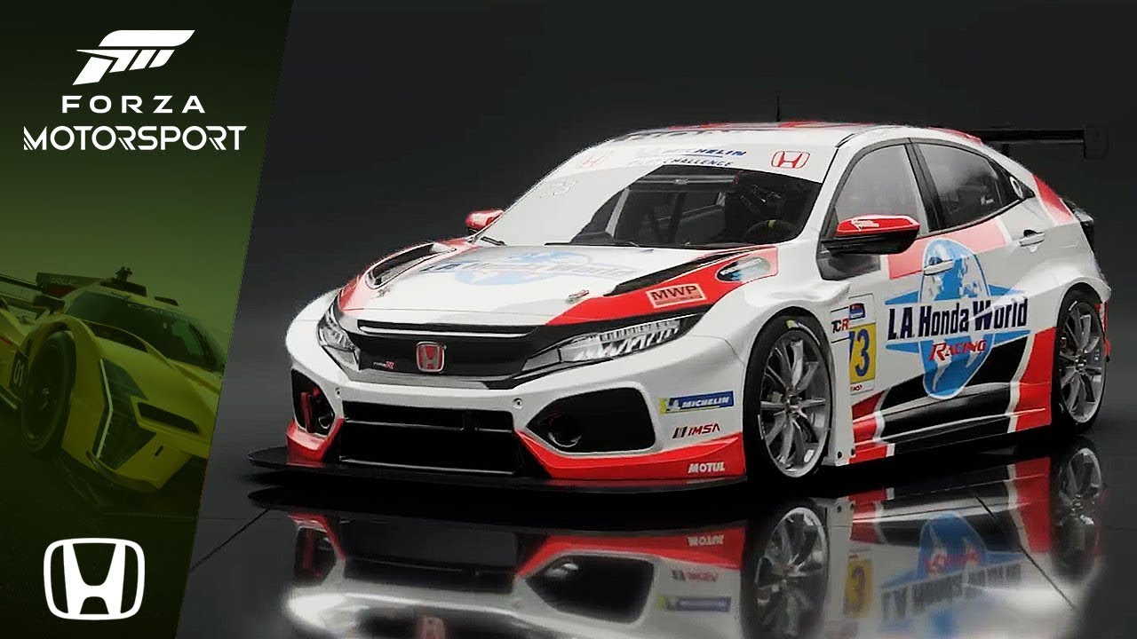 FORZA MOTORSPORT HONDA CIVIC TYPE R - YouTube