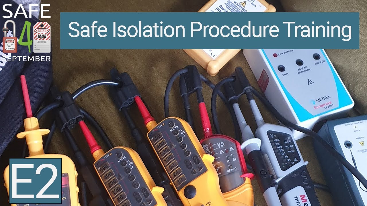 Ep2 - Safe isolation procedure training - Part 2 - Identification - YouTube