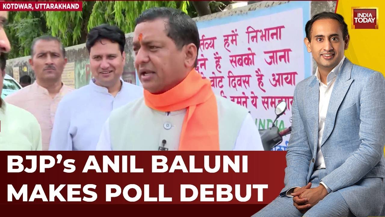 BJP Eyes Hat-Trick In Garhwal | BJP's Anil Baluni Makes Poll Debut ...