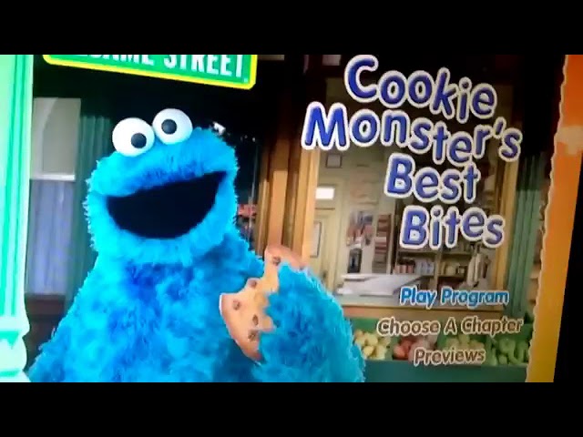 Sesame Street Cookie Monster Best Bites