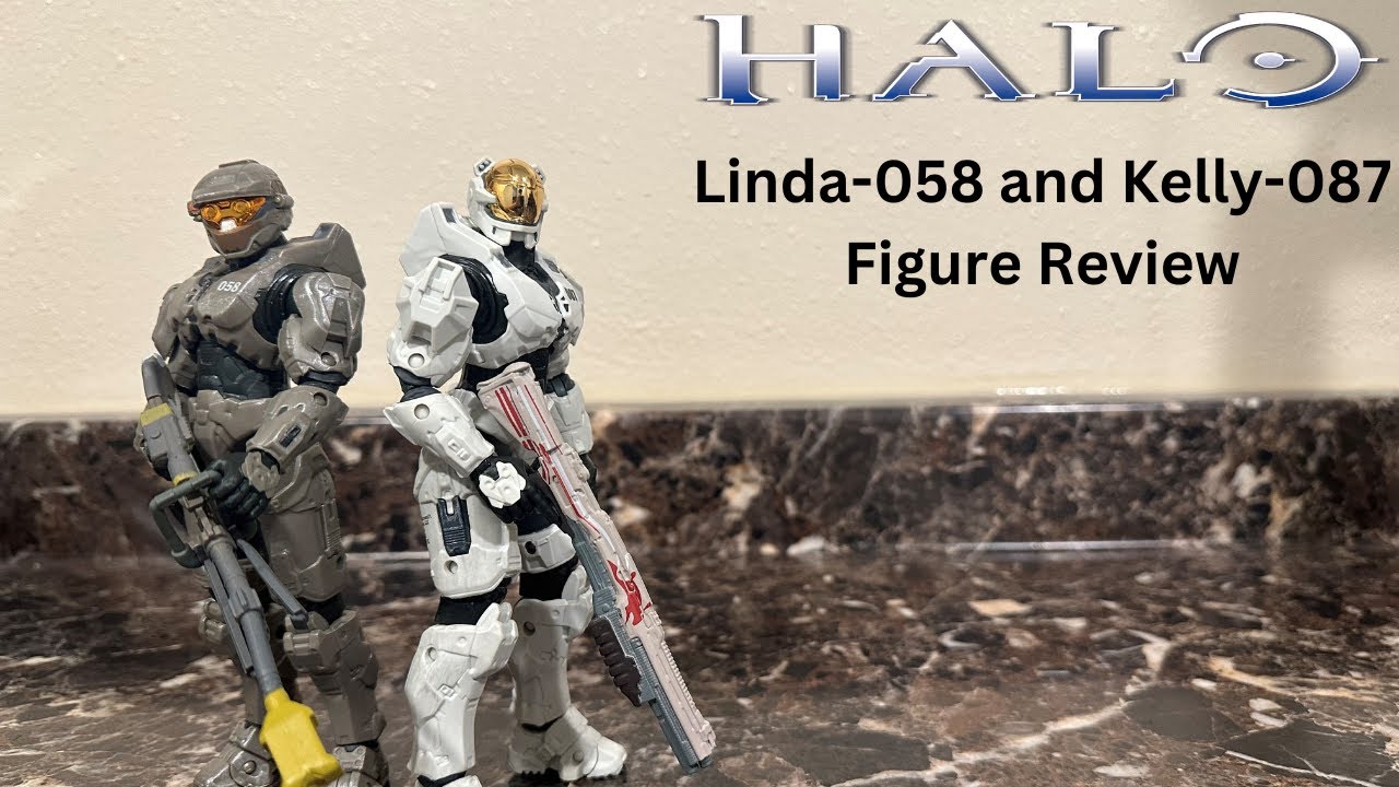 HALO SPARTAN COLLECTION SPARTAN LINDA AND SPARTAN KELLY REVIEW - YouTube