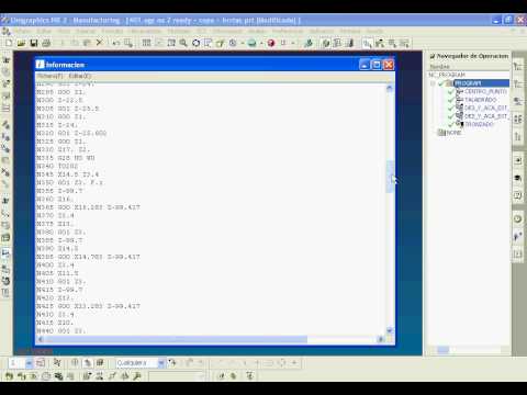 NX ISV 2 / Simulacion y Verificacion Integrada Unigraphics - Video # 4 ...