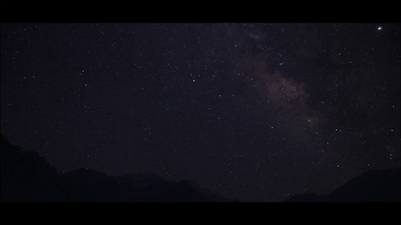 The universe itself | Time lapse of night sky - YouTube