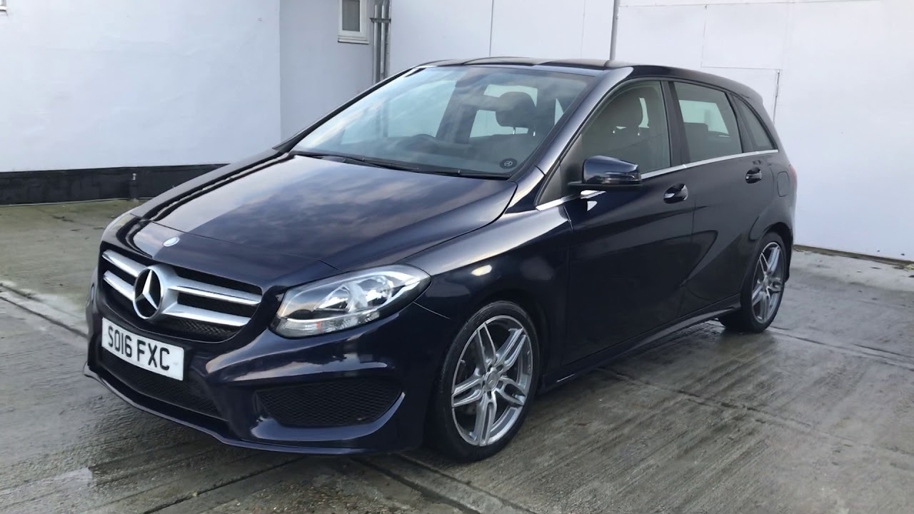 16'16 Mercedes B200 AMG Line 2.1d 7 speed auto finished in Cavansite ...