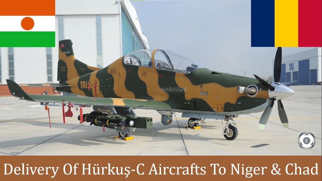 Turkey To Deliver 2 Hürkuş-C Aircrafts To Niger & 3 To Chad - YouTube
