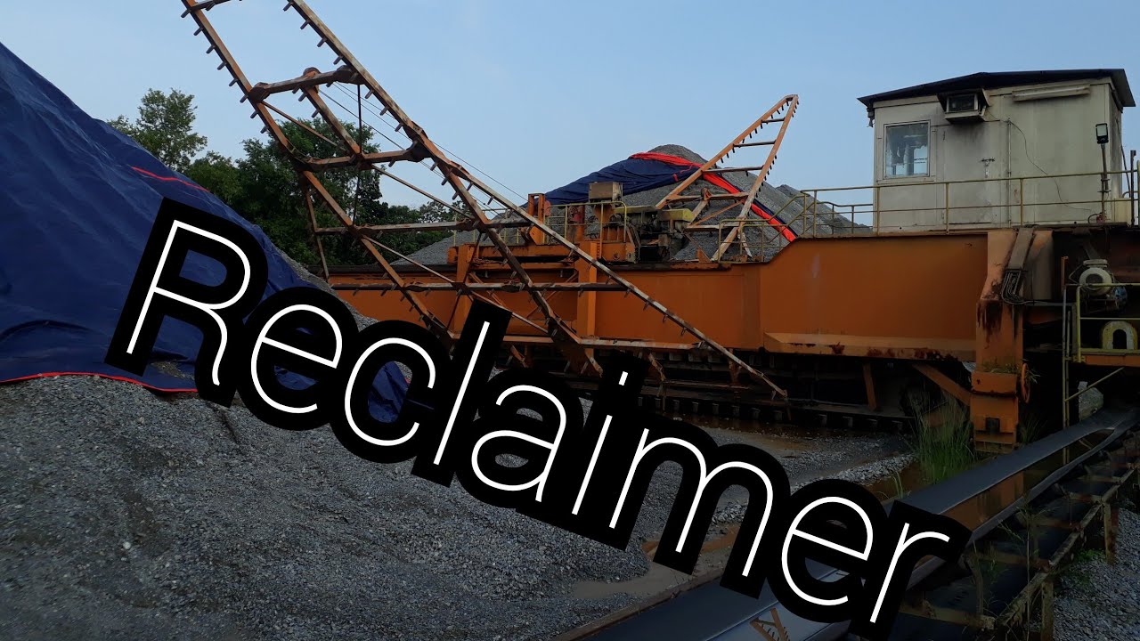 Large machine RECLAIMER - YouTube