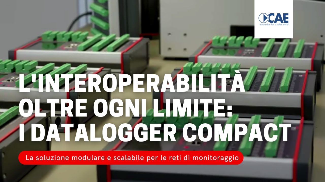 CAE | L'interoperabilità oltre ogni limite: i Datalogger Compact - YouTube