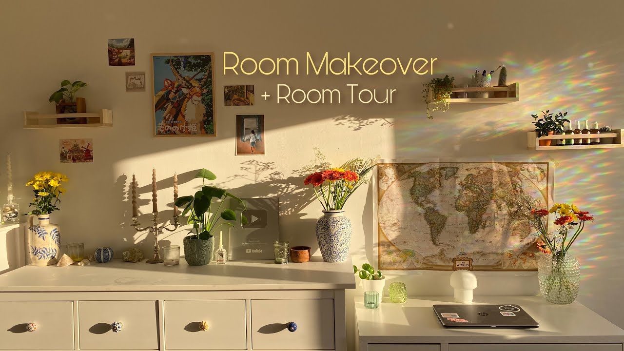 My new Room!! Makeover+Room Tour - YouTube