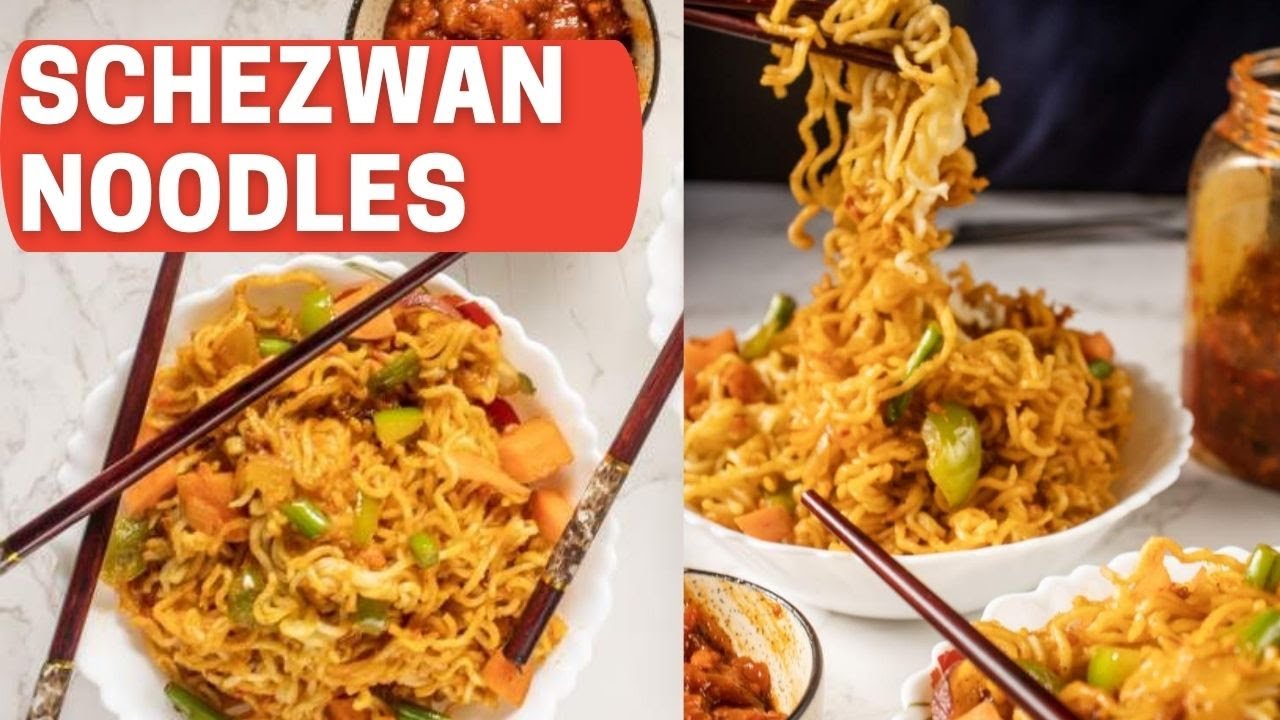 Schezwan Noodles Recipe 🔥🔥 Szechuan Maggi Recipe 🍜 🥢 Szechuan Maggi ...