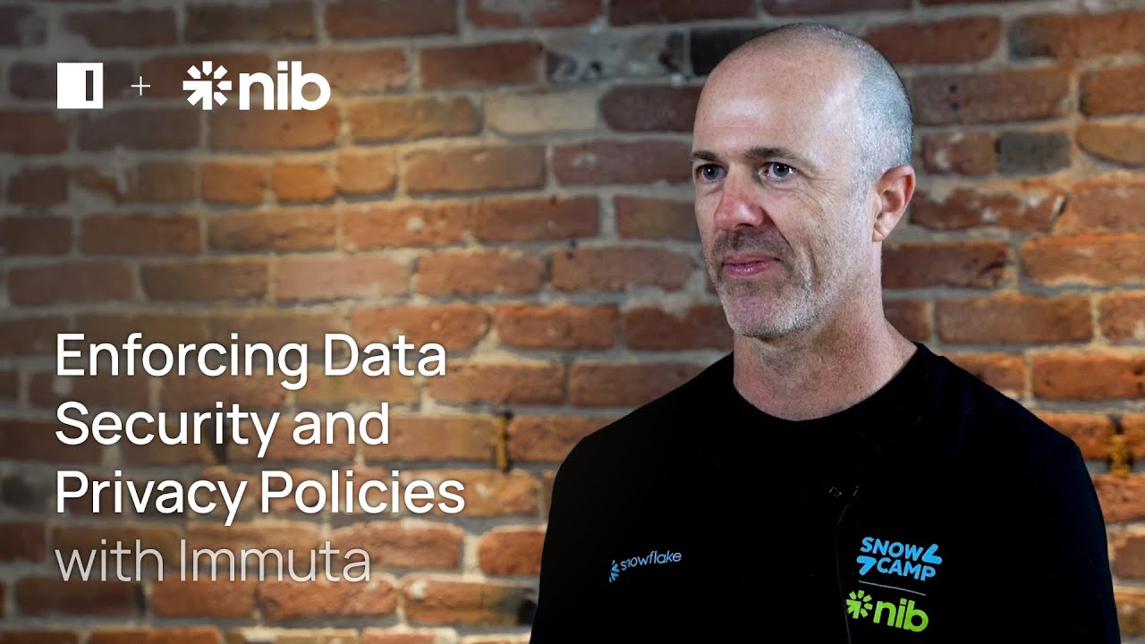 How nib Group Enforces Data Security and Privacy Policies with Immuta ...
