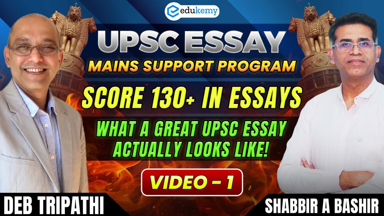 UPSC Essay Tips: How to Write a Top-Scoring Essay | Mains Support ...