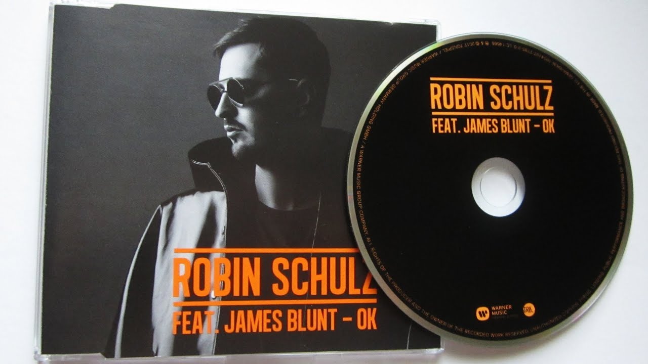 Robin Schulz feat. James Blunt - OK / unboxing cd single / - YouTube