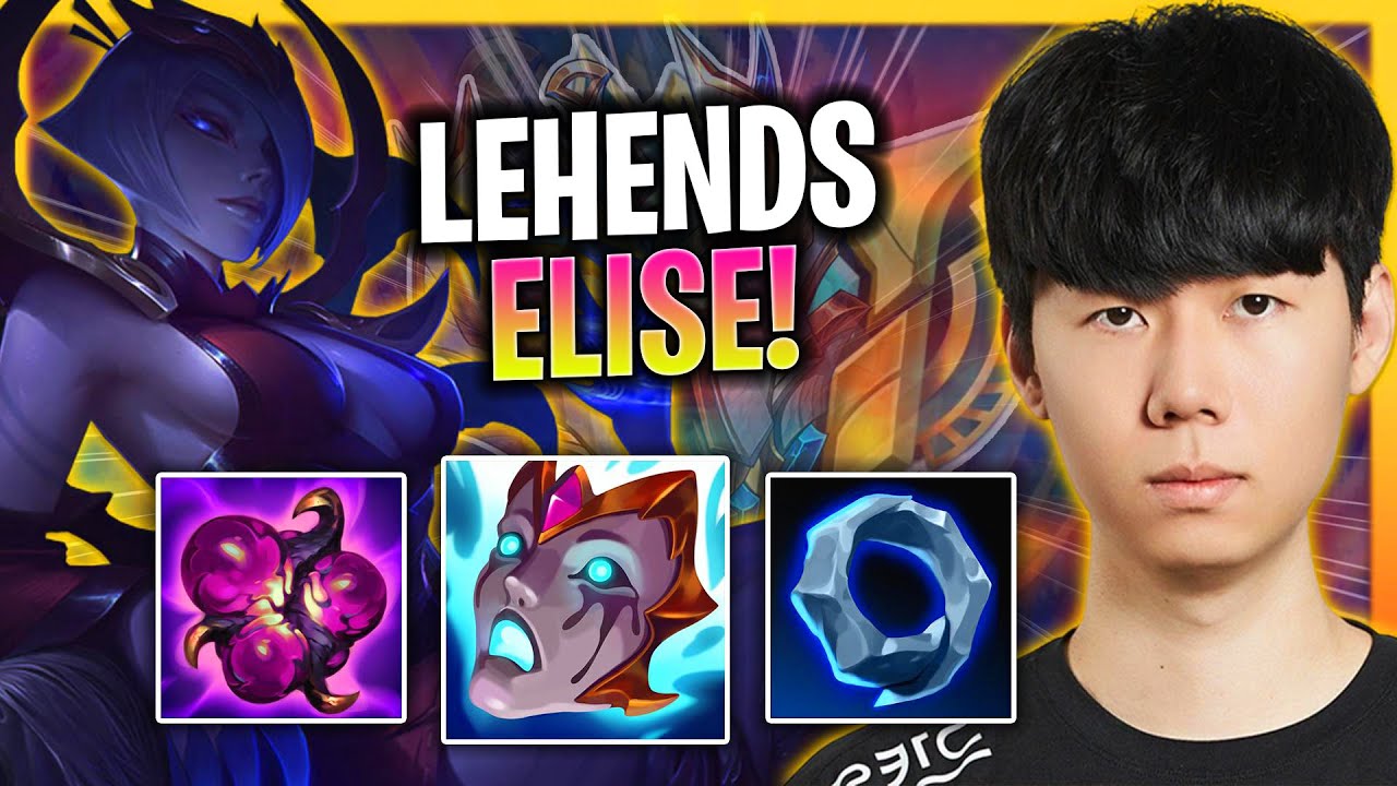 LEHENDS IS A GOD WITH ELISE SUPPORT! | GEN Lehends Plays Elise Support ...