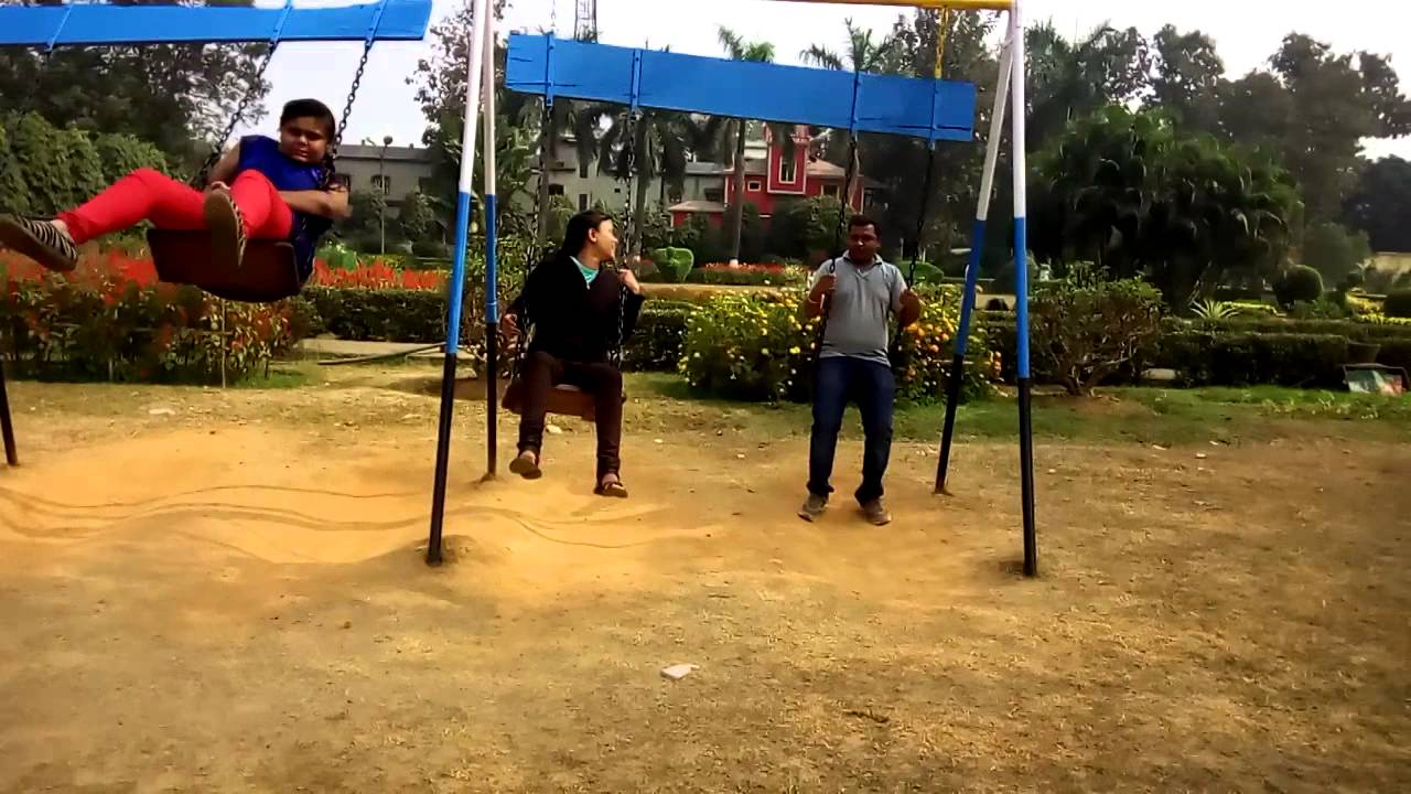 Swing with unique architect - YouTube