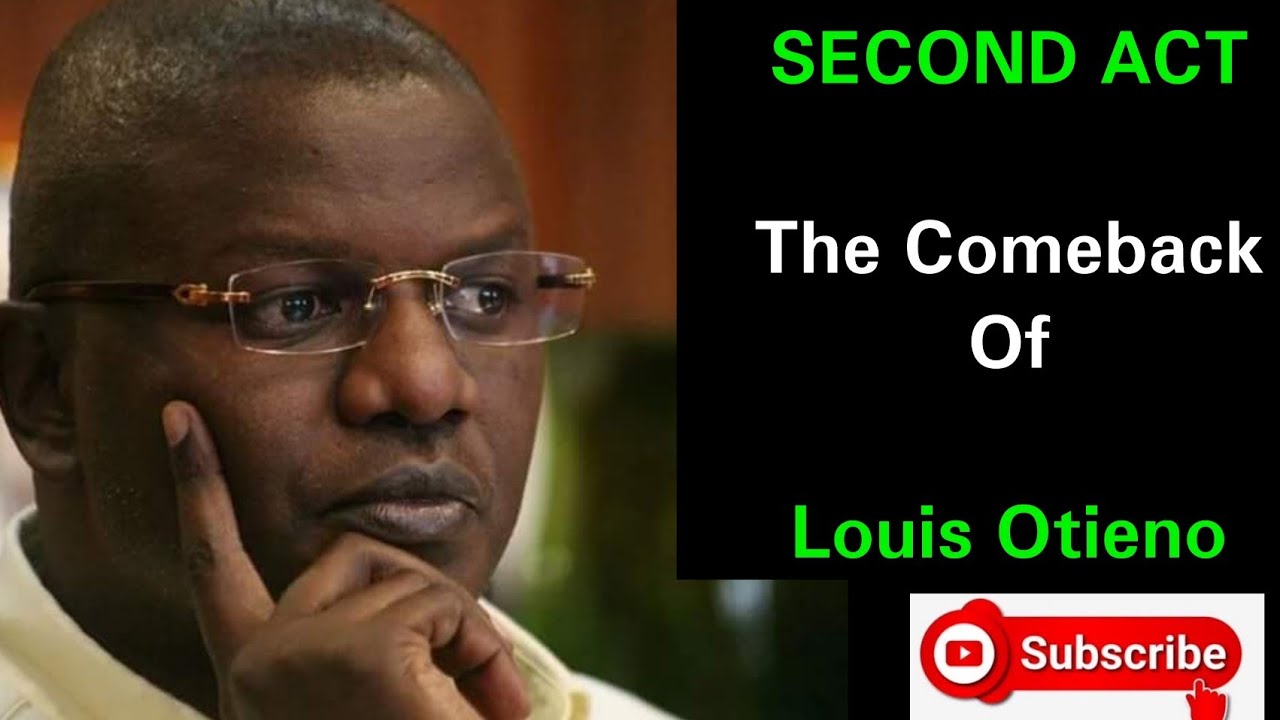 The former KTN News Anchor Louis Otieno is back with a new show "The ...