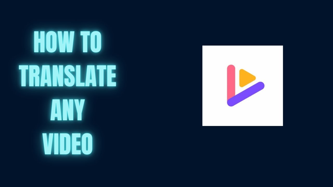 How To Translate Any Video With this AI TOOL - YouTube
