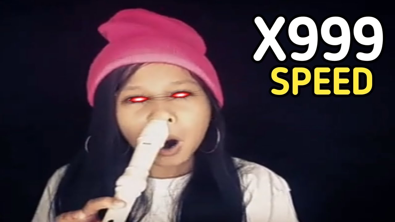 Zipporah Beatbox Original 999x speed Meme - YouTube