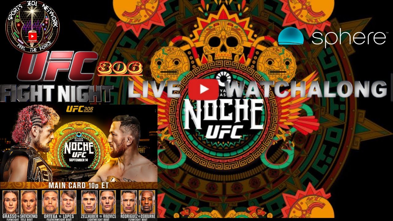 UFC 306 LIVE WATCH ALONG & REACTION – Riyadh Season Noche UFC: O’Malley ...