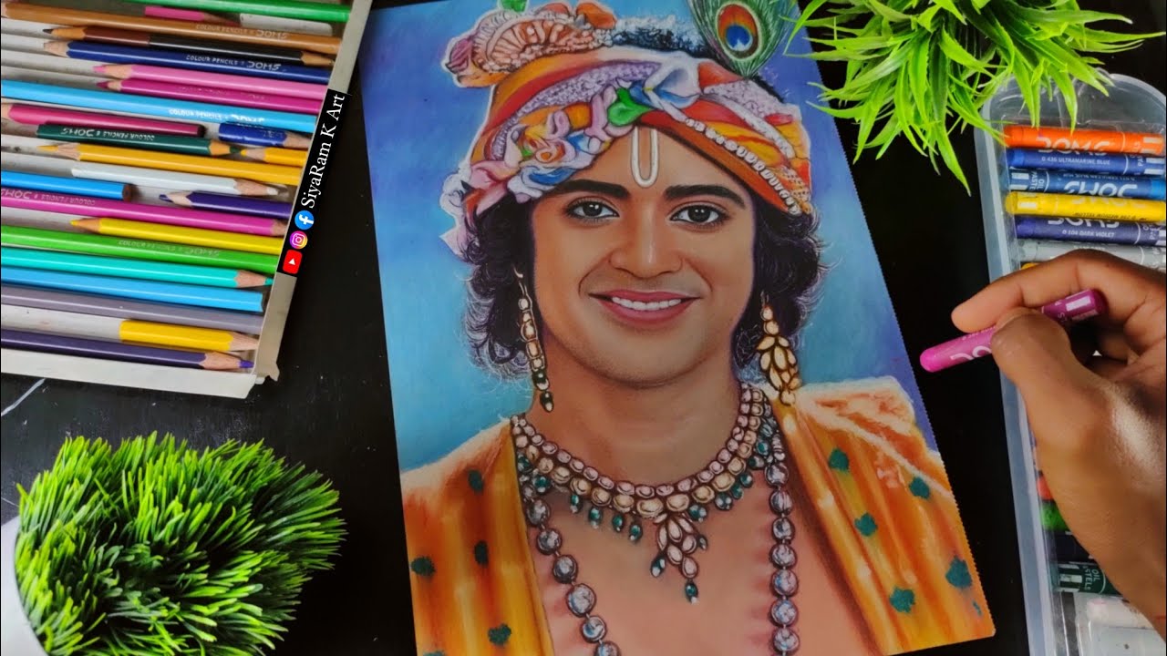 sumedh mudgalkar|sumedh mudgalkar drawing|krishna drawing|sumedh ...