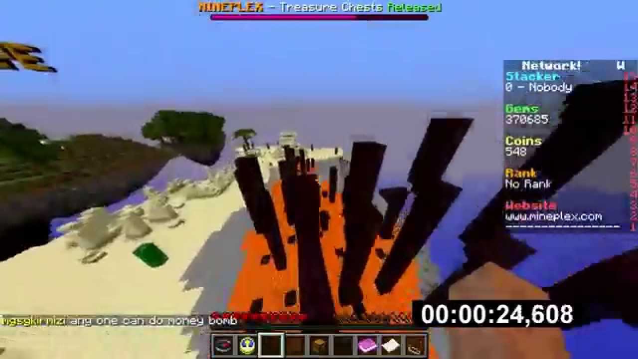Mineplex Lobby Lava Parkour [OLD WORLD RECORD][0:29:050] - YouTube