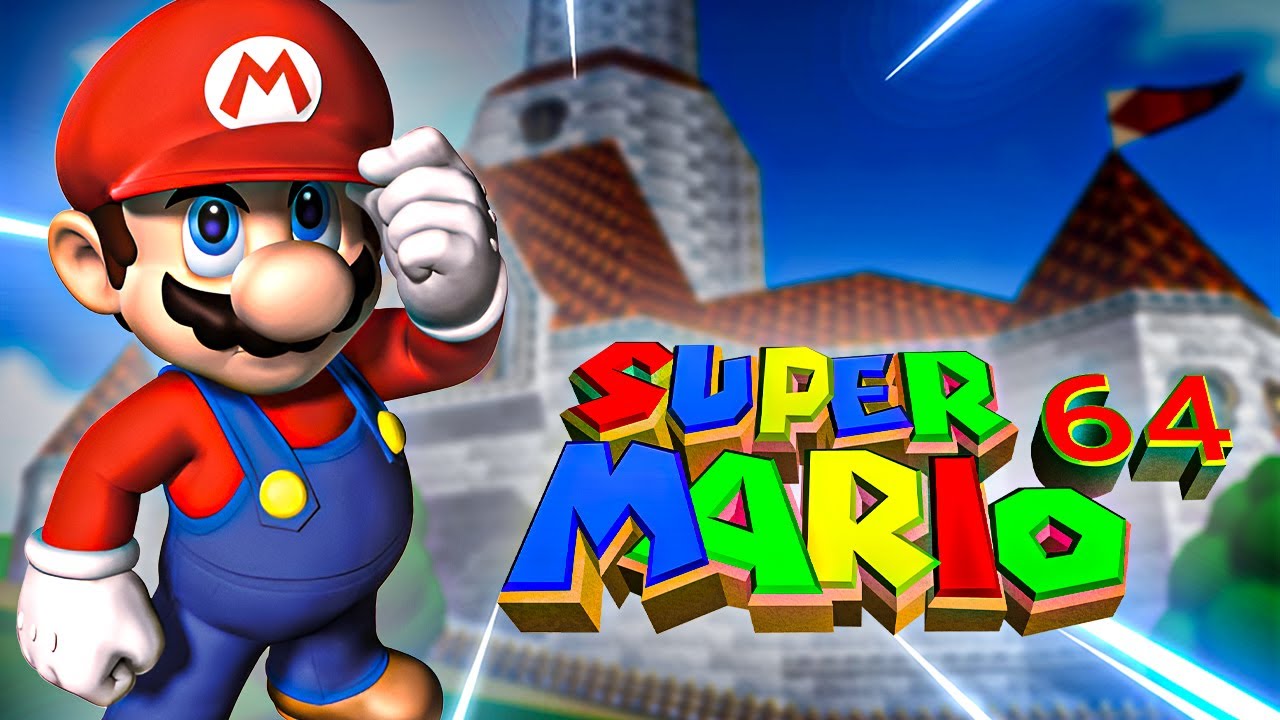 Super Mario 64 Live Gameplay | Classic Platforming, Collect Star Power ...
