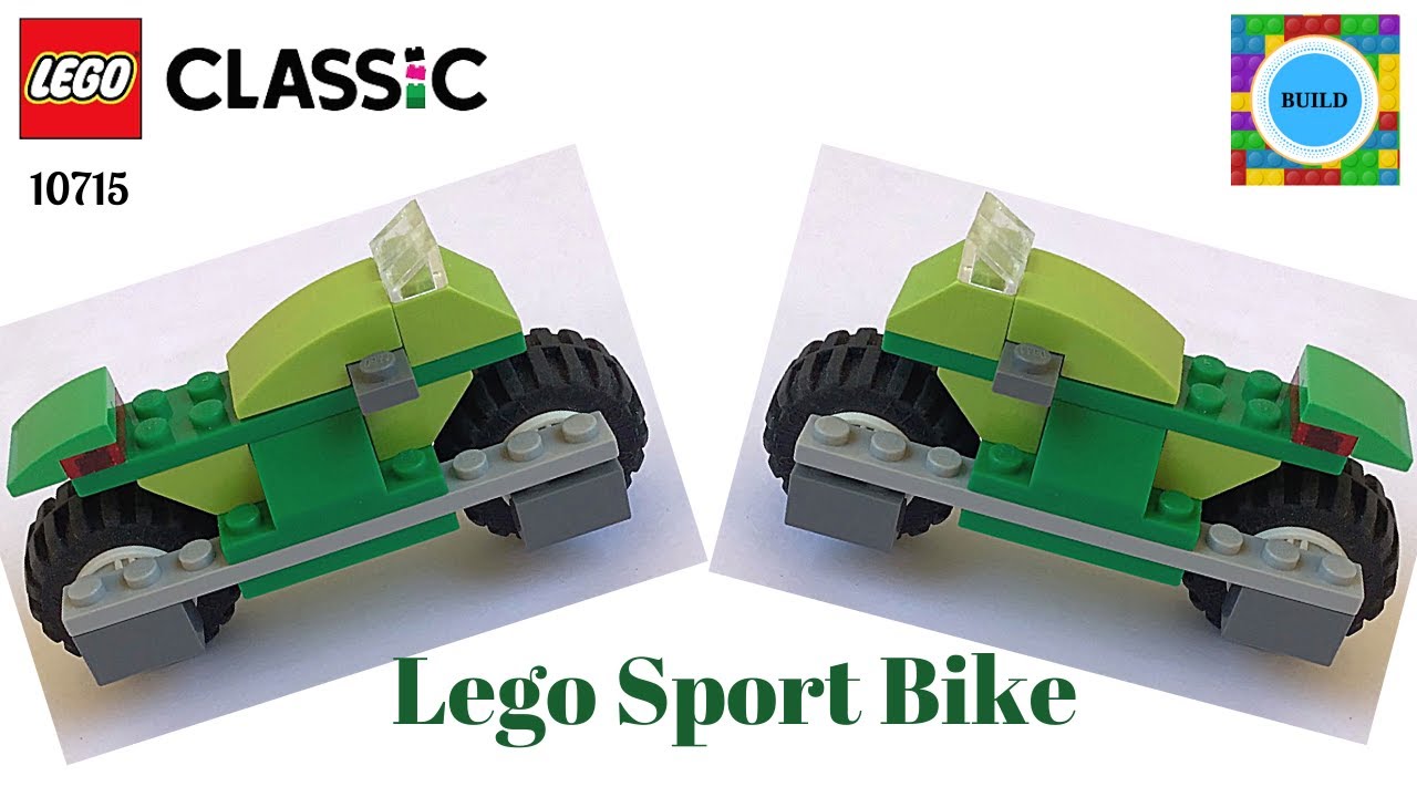 LEGO Racing Motorcycle Building Instructions - LEGO Classic 10715 "How ...