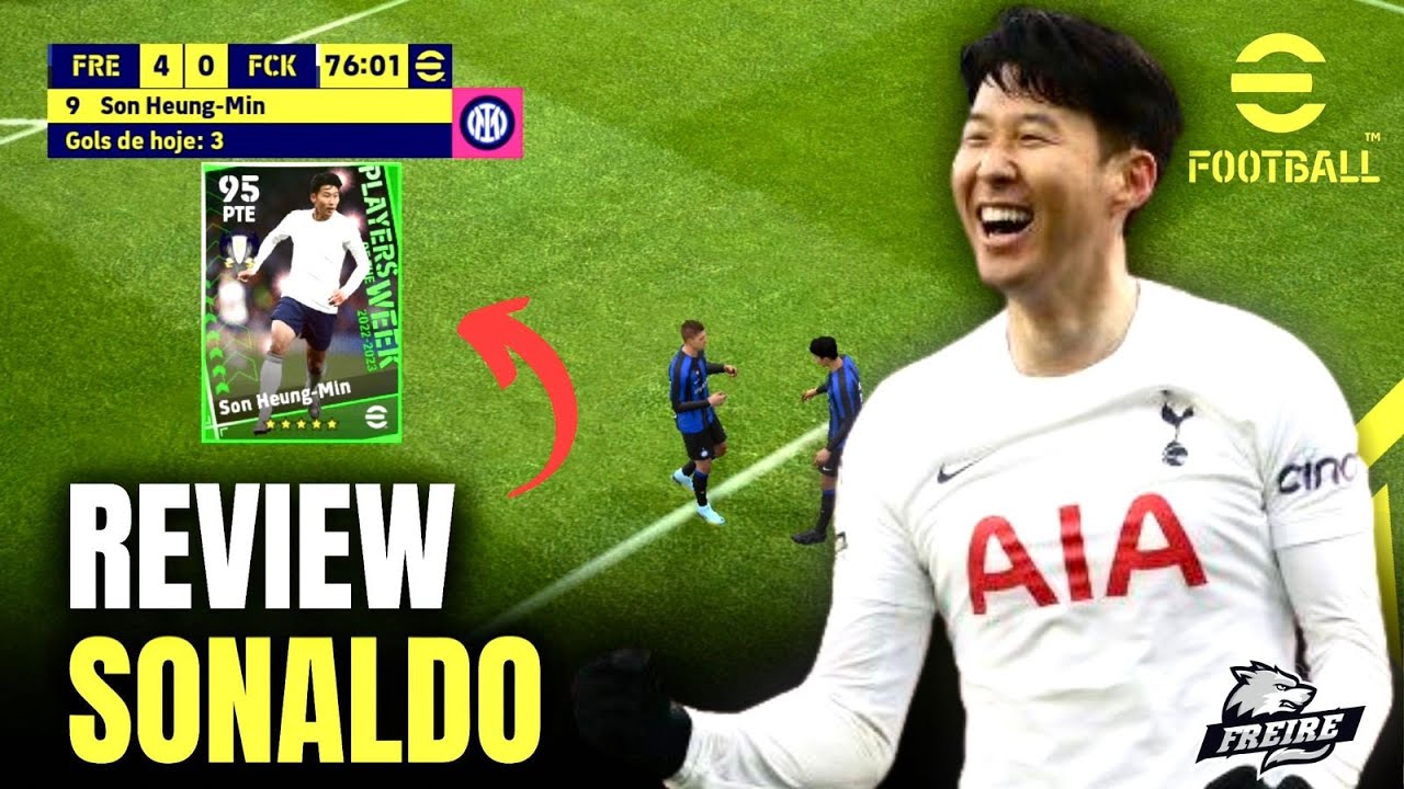 INCRÍVEL, GAMEPLAY DO SONALDO DESTAQUE DA SEMANA - EFOOTBALL MOBILE ...