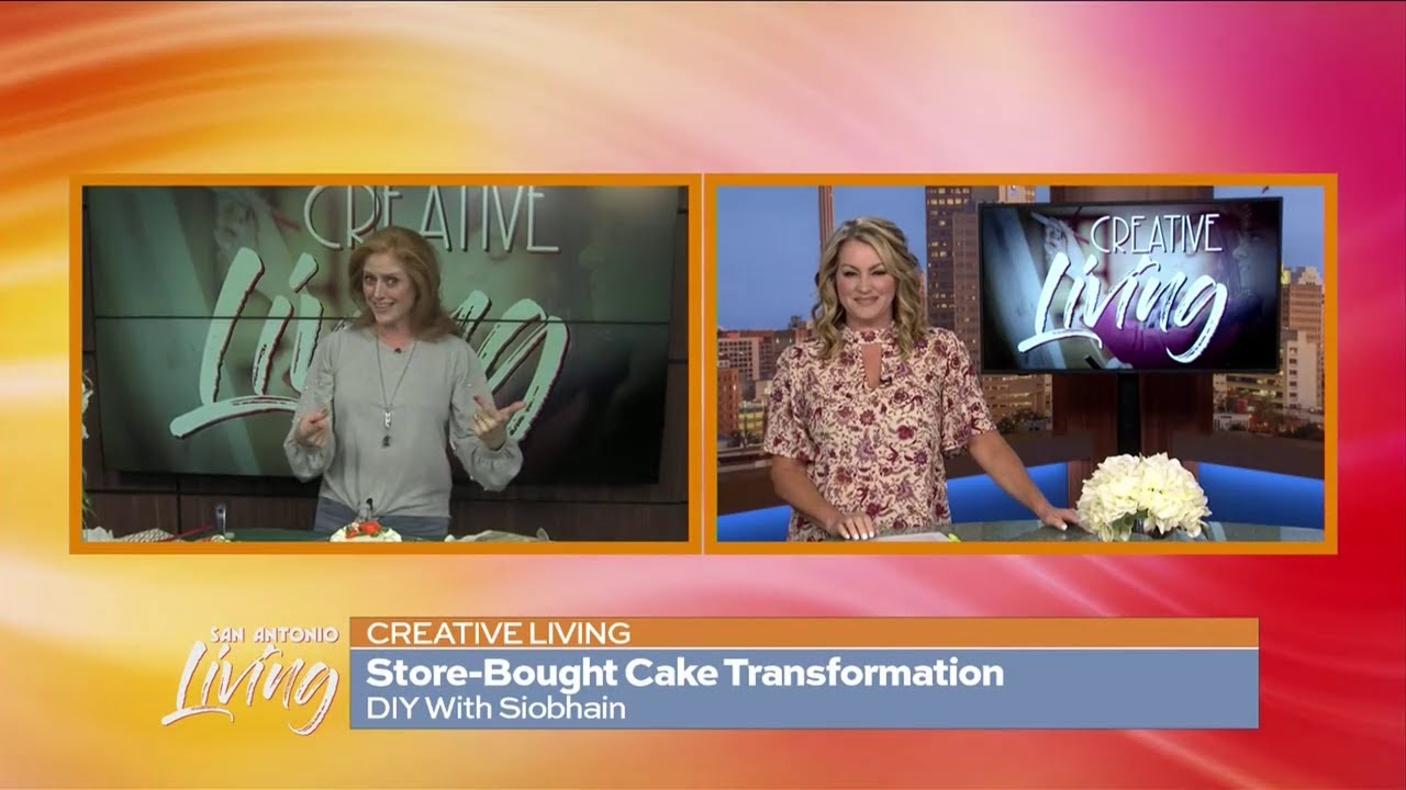 EASY-TO-DO: DIY with Siobhain Anders; turn store-bought cakes into your ...