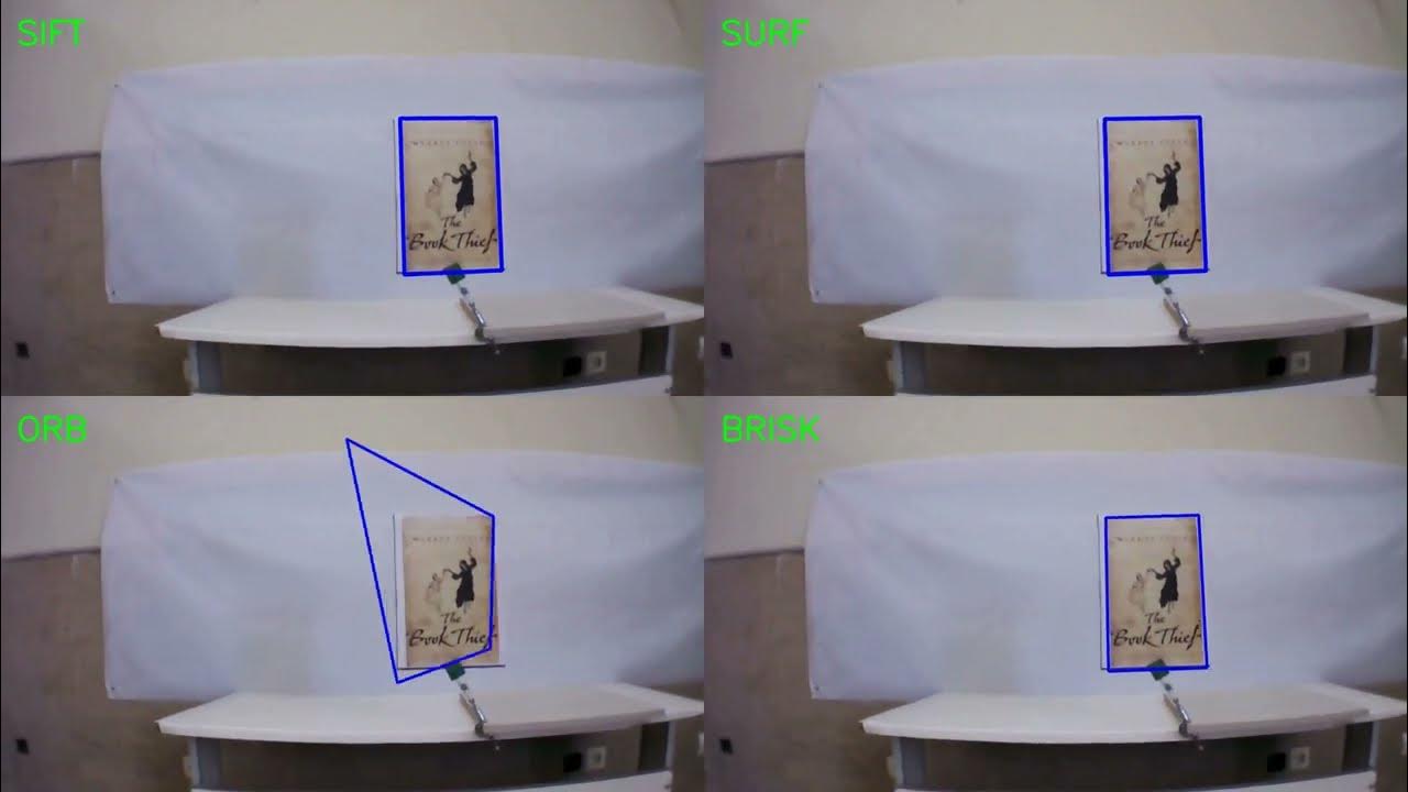 Object Recognition Using Sift Surf Brisk Orb Youtube