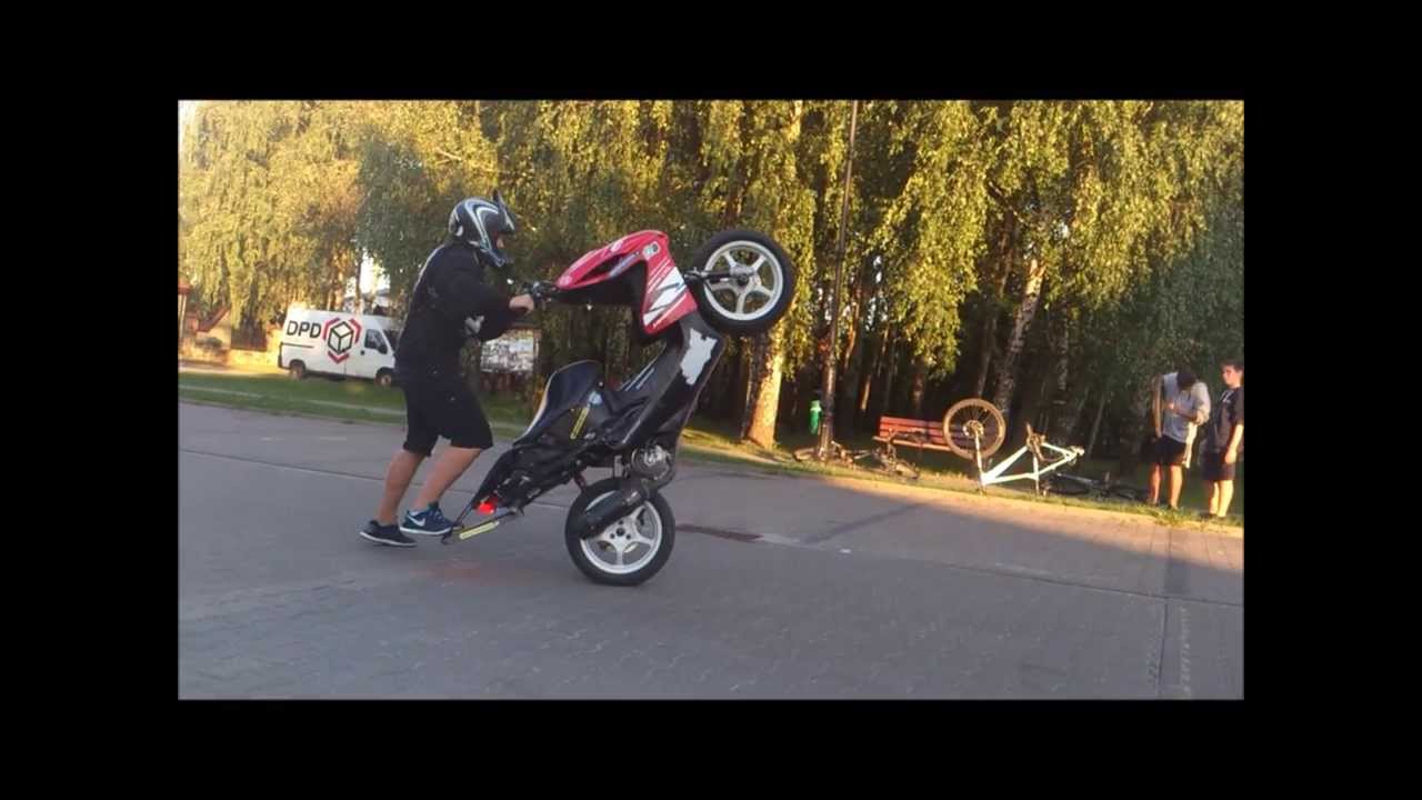 Yamaha Aerox Stunt Final Movie 2013 - Kaban16 - YouTube