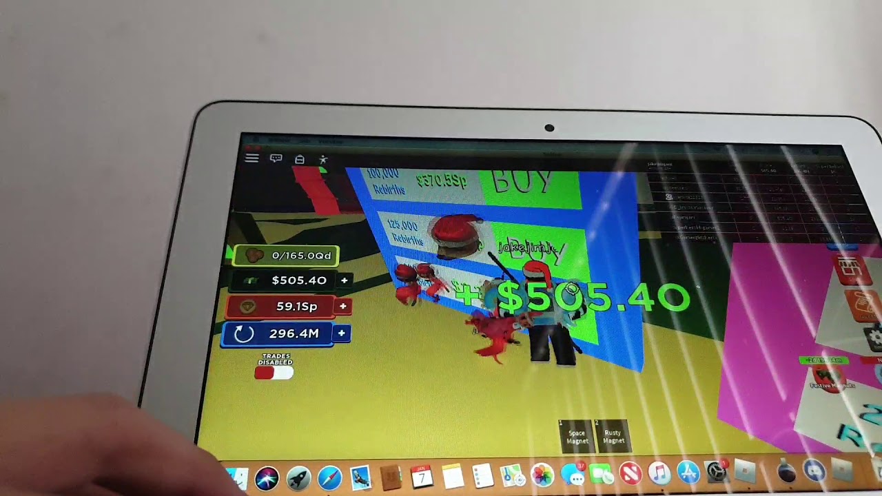 Hitting 300 million rebirth In magnet sim - YouTube