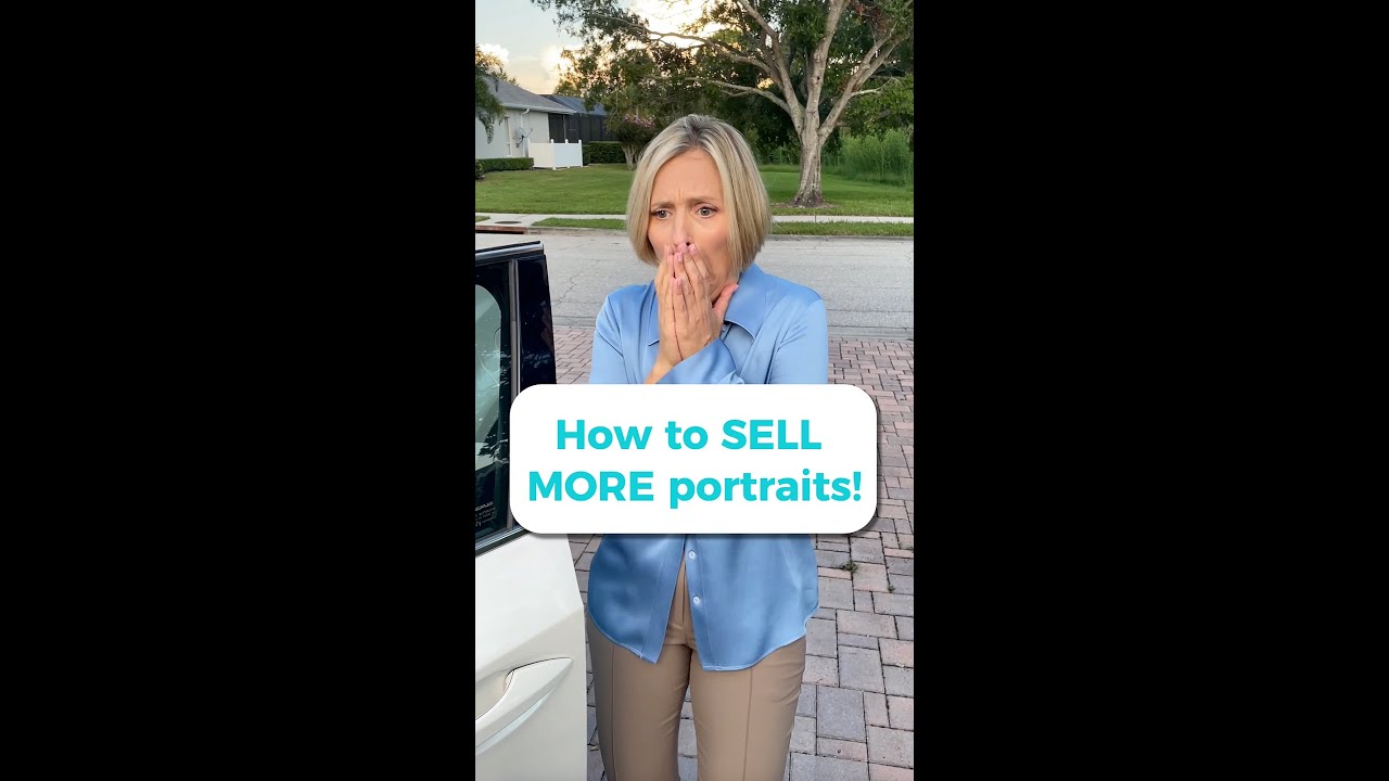 How to SELL MORE Portraits at Your Next Photo Session - YouTube