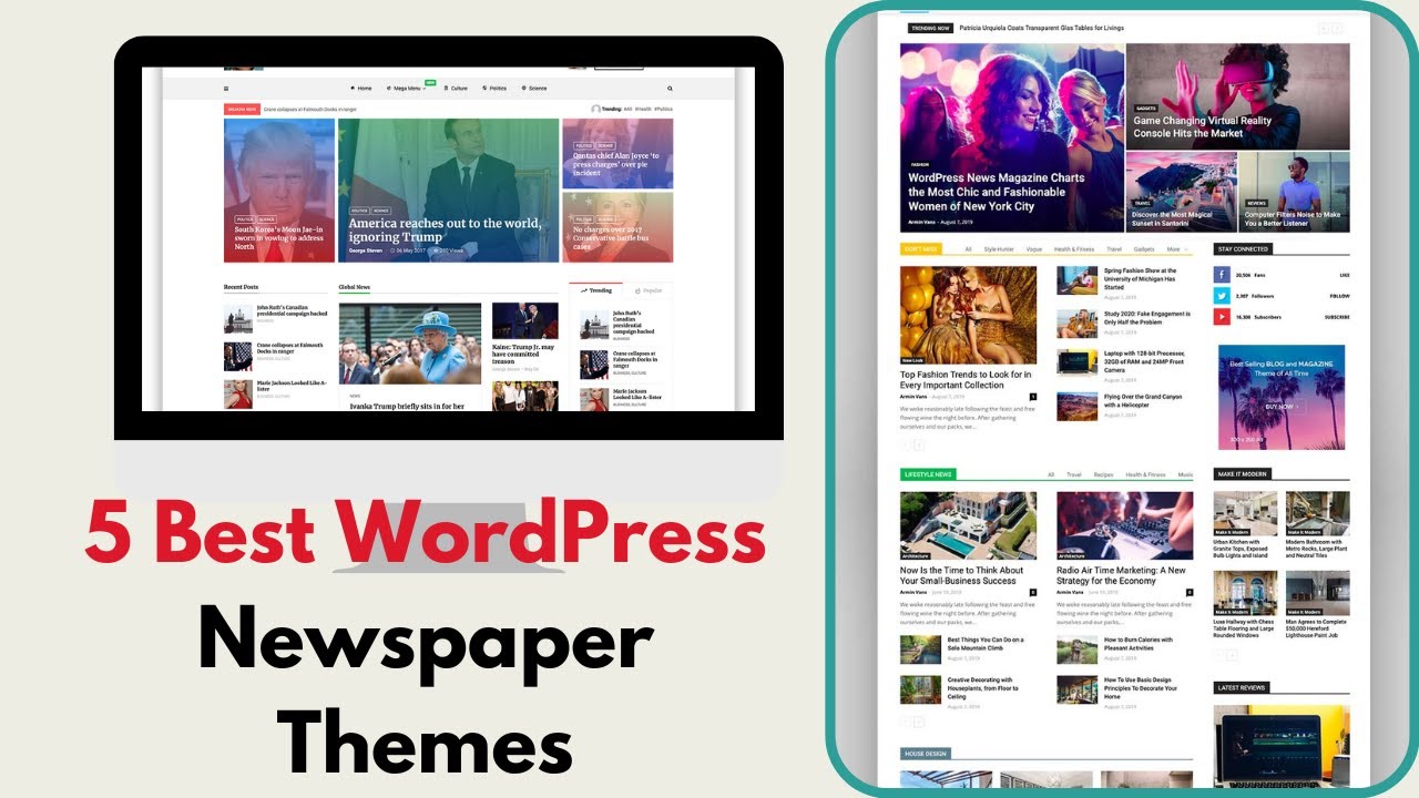 5 Best WordPress Newspaper Themes | Best News Magazine WordPress Themes ...