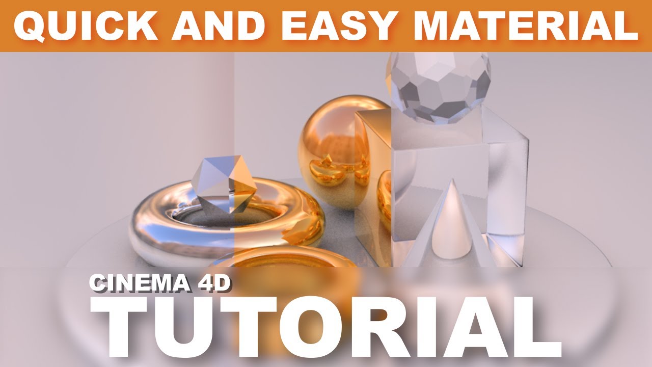 Cinema 4d Material Tutorial | Quick and Easy Material Tutorial - YouTube