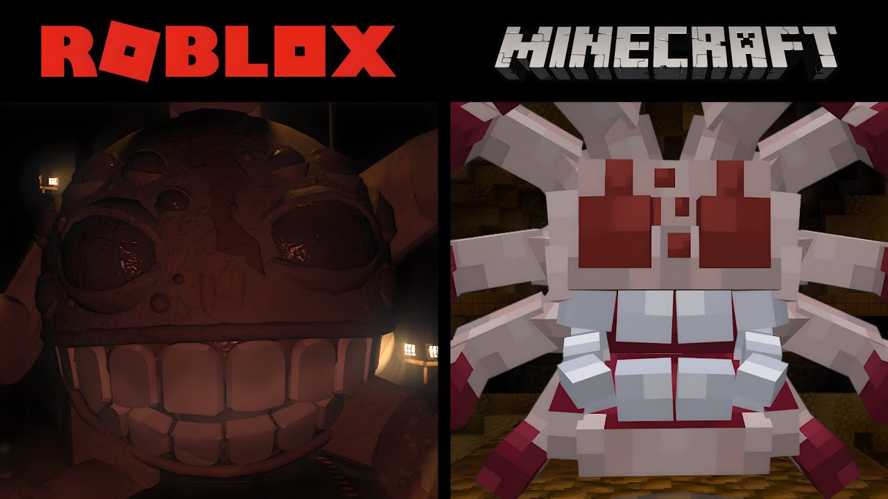 Grumbles in Roblox Doors VS Grumbles in Minecraft - YouTube